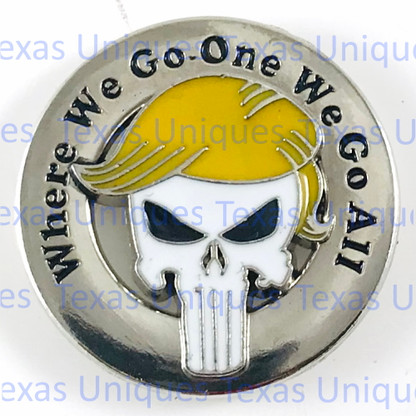 STAND FOR AMERICA "Where We Go One We Go All" President Trump Concho ...