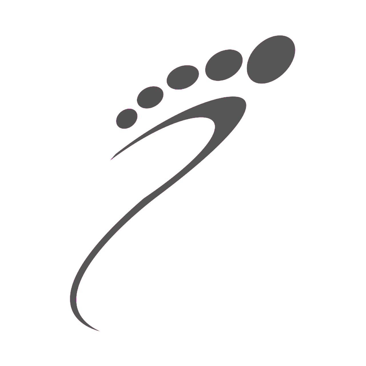 Foot Sticker - Silver - World Barefoot Center Proshop