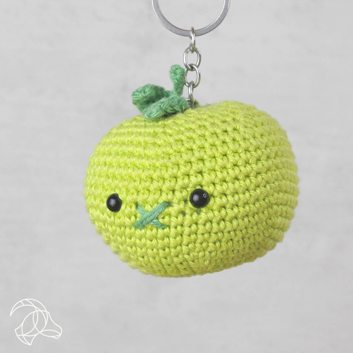 Apple Bag Pendant Crochet Kit