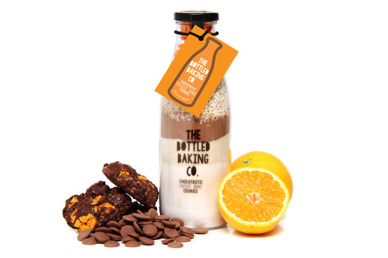 Chocotastic Chocolate Orange Cookies In a Bottle