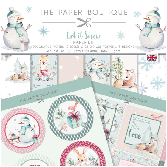 Let it Snow Paper Kit