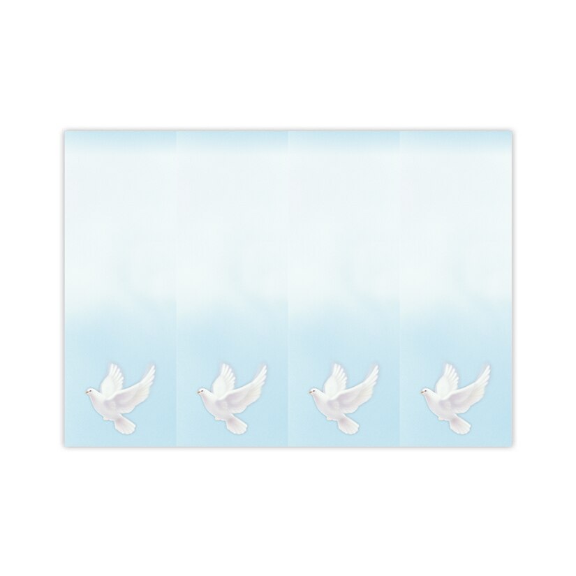 Lifetime Expressions Peaceful Dove Memorial Bookmark | Bass-Mollett ...