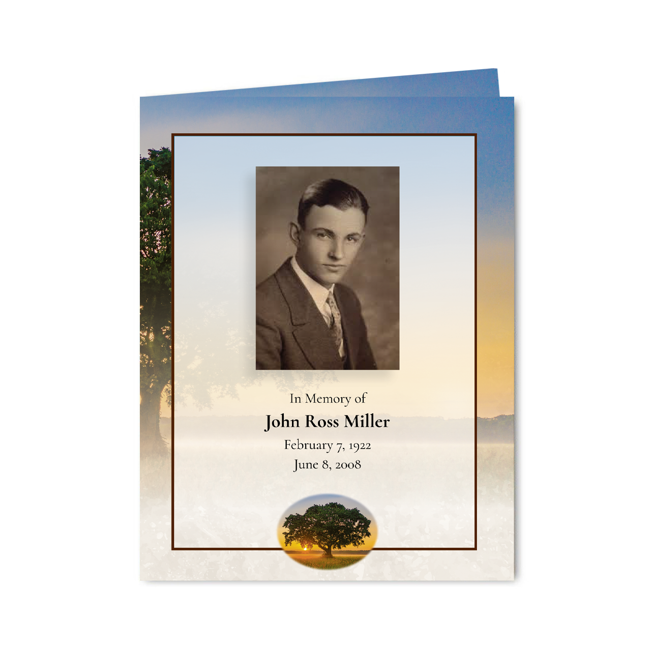 Lifetime Expressions Family Legacy Memorial Service Record Folder ...