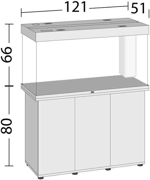 Rio 350 Grey | Juwel Aquarium Kit | World of Water