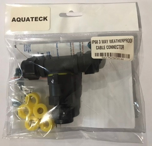 Aquateck | weatherproof | 3 way connector