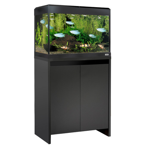 Fluval Roma 90 Aquarium and Cabinet | Black | Complete Set