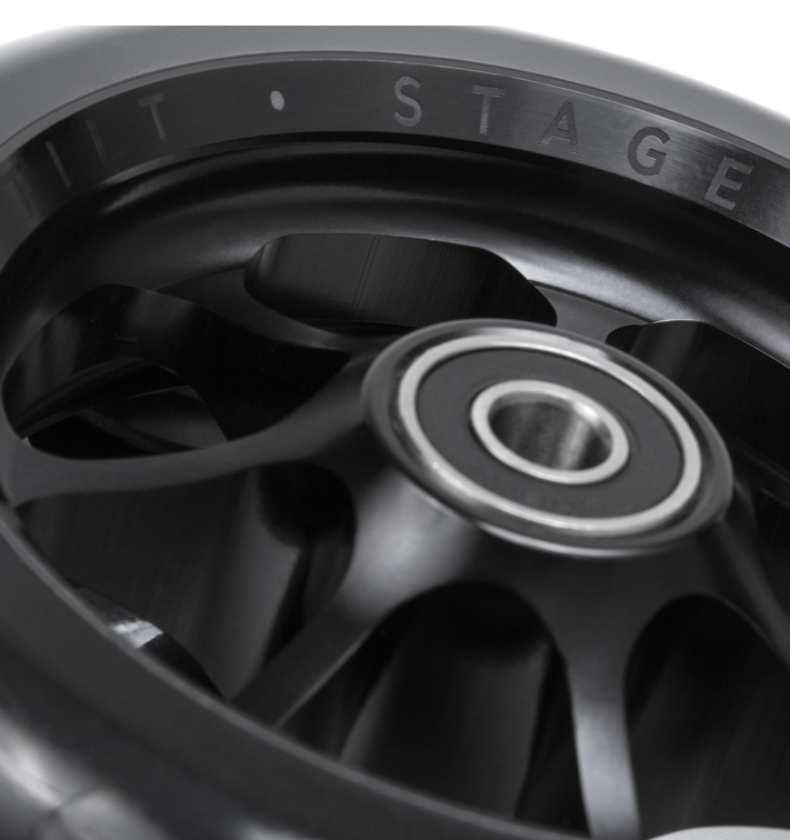 Tilt Stage III Spoked Wheels - Black