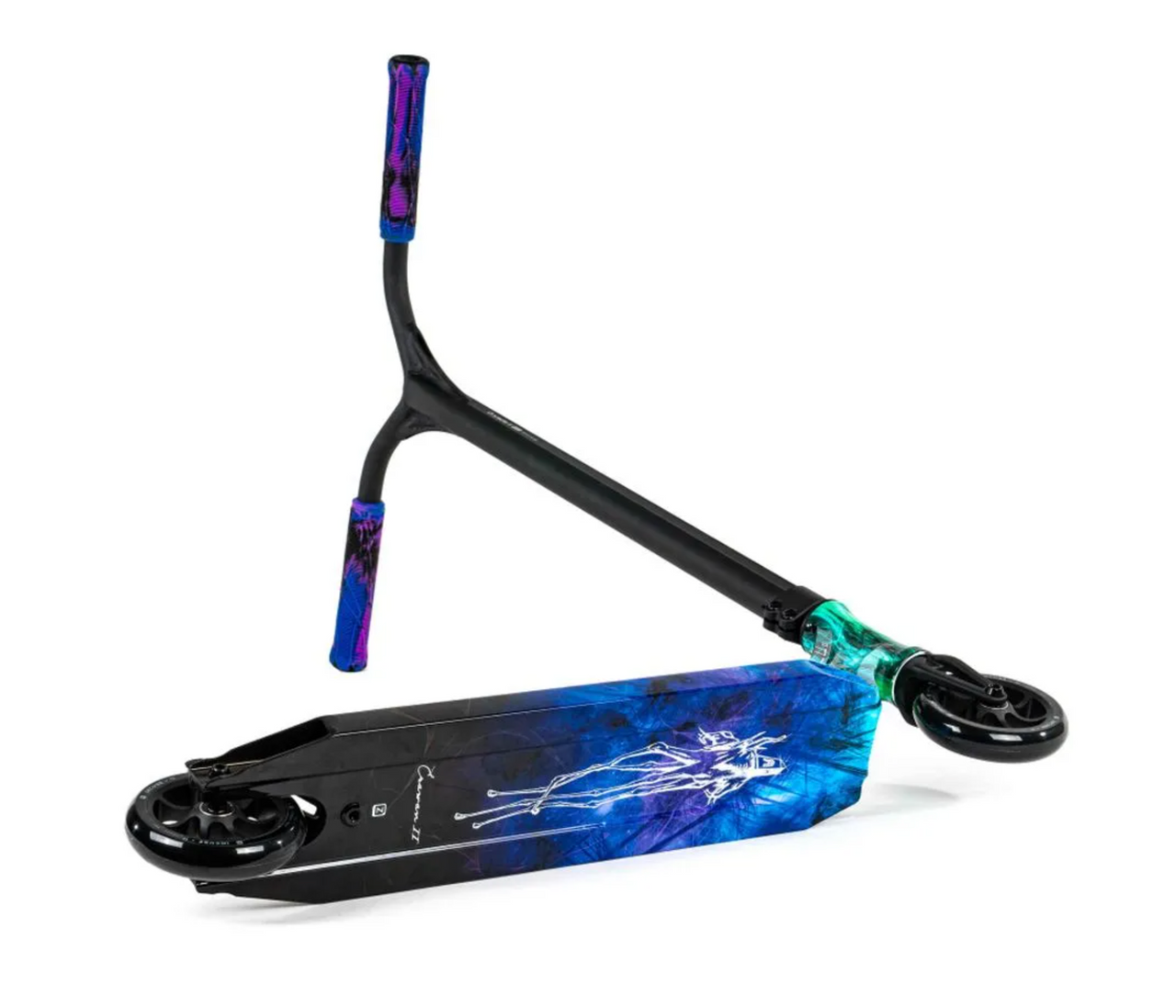 Ethic Erawan V2 Pro Scooter Complete - Blue Iridium - Medium