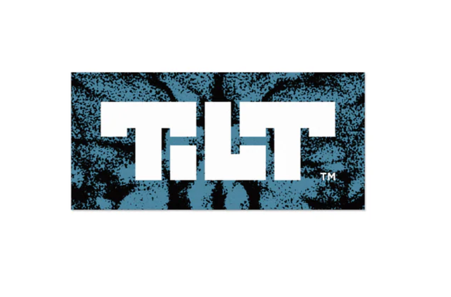 Tilt Block Logo Sticker -X-RAY
