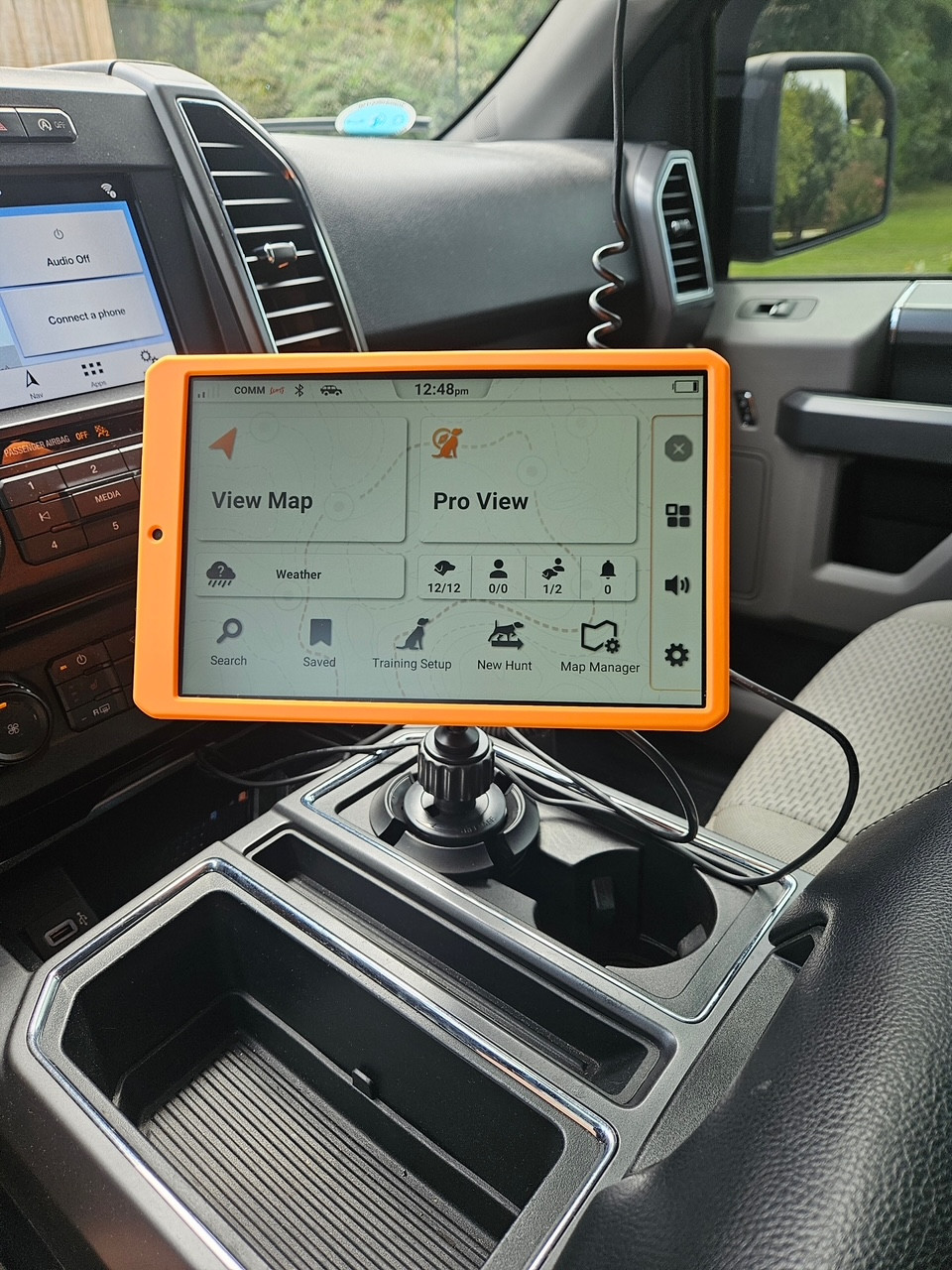 Garmin Alpha/Alpha XL Cupholder Mount - Wilkins Outdoor Products, LLC.