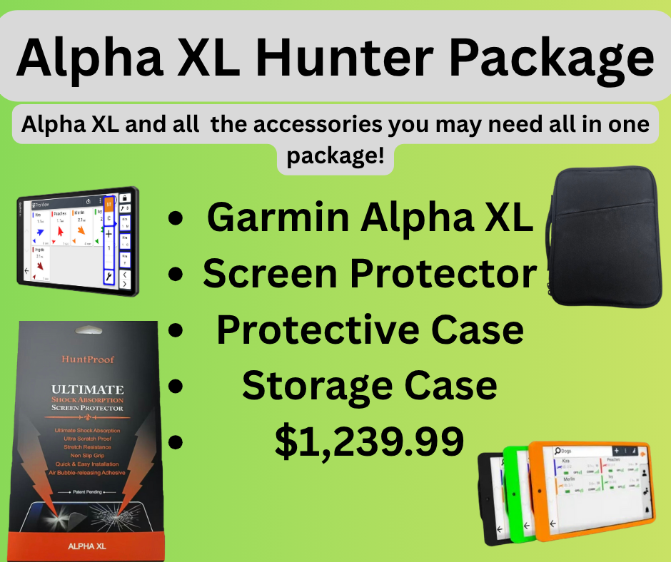 Garmin Alpha XL Hunter Package - Wilkins Outdoor Products, LLC.