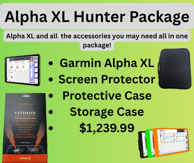 Garmin Alpha XL Hunter Package - Wilkins Outdoor Products, LLC.