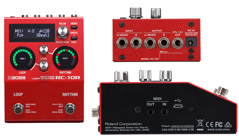 Boss RC-10R Rhythm Loop Station - Danny D's Guitar Hacienda
