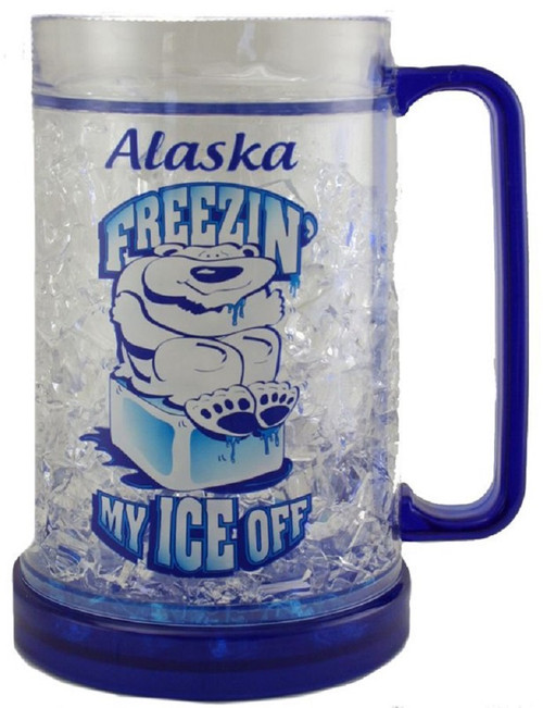 Alaskan Freezin' My Ice Off 16 oz. Freezer Mug - Alaska Wild Country