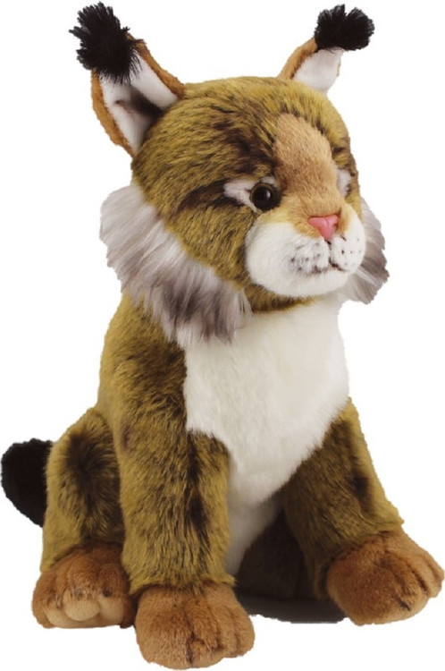 Alaska Friends 9 Inch Plush Realistic Alaskan Lynx - Alaska Wild Country