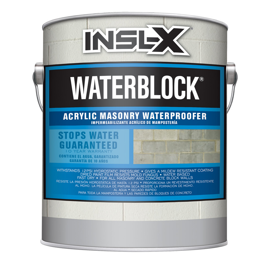 INSL-X WATERBLOCK ACRYLIC MASONRY WATERPROOFER - Southern Paint ...