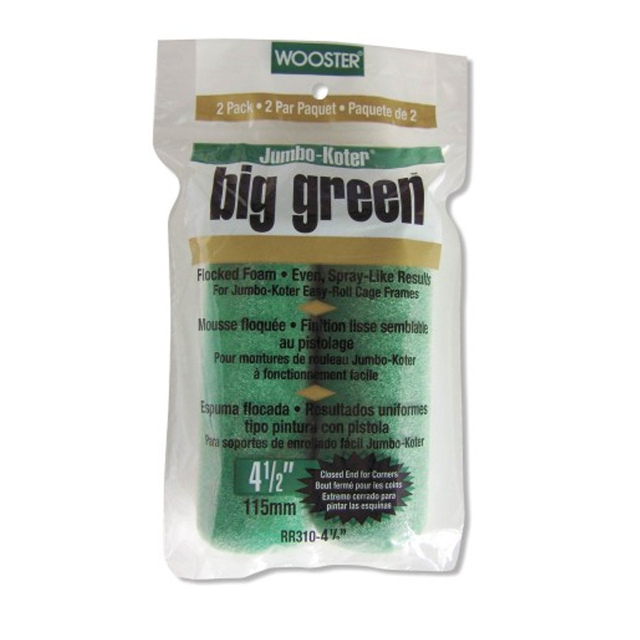 Wooster Big Green Jumbo Koter Mini Roller-2pk - Southern Paint & Supply Co.