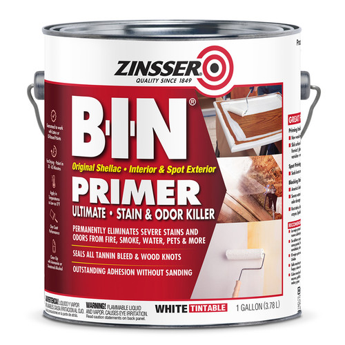 B-I-N Shellac Primer: Ultimate Stain Blocking Bonding Primer - Southern ...
