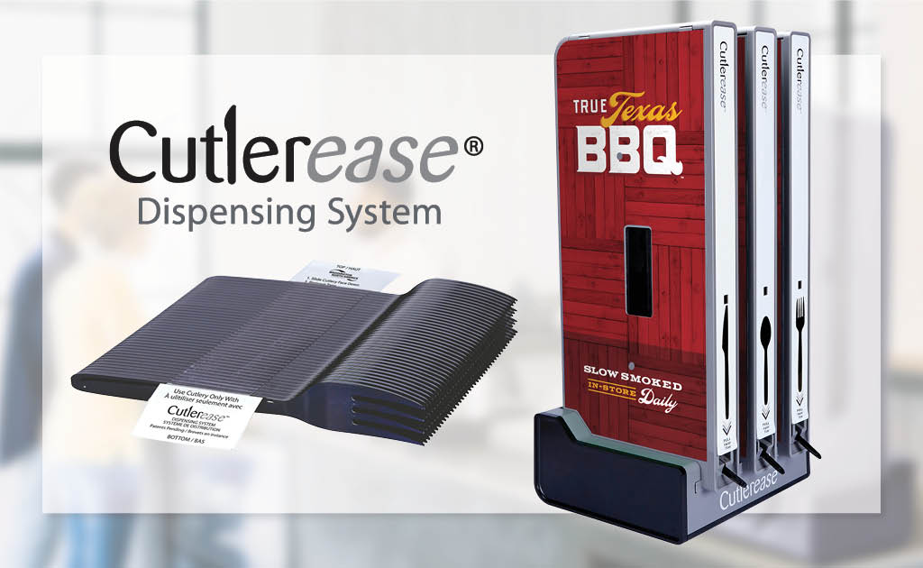 Novolex Awarded Patent for Cutlerease Utensil Dispenser - Novolex