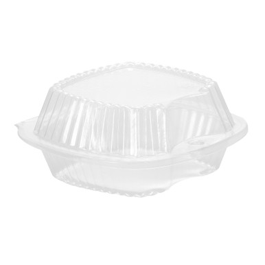Clear small clamshell container (21101)