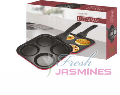 ARISTO NON STICK MINI UTTAPA PAN 4 CUPS-3MM
