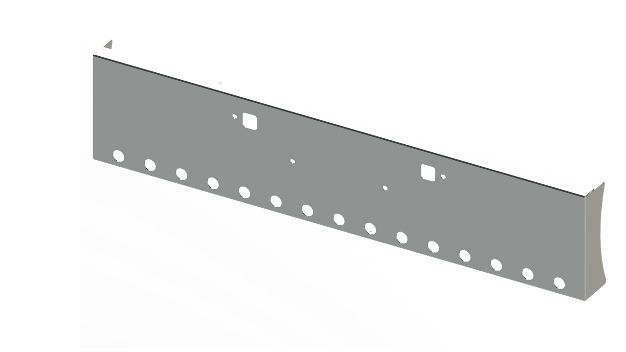 Peterbilt American Eagle Light Hole Bumpers