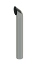 West Coast Curve Top Stack - Lincoln Chrome