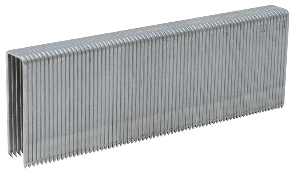 1" Length 16 Gauge 1/2" Crown Divergent Point Staples - 10,000 per Box ...