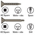 Screws - Senco Collated Screws (Duraspin, Tyrex) - Cement Board - Senco ...
