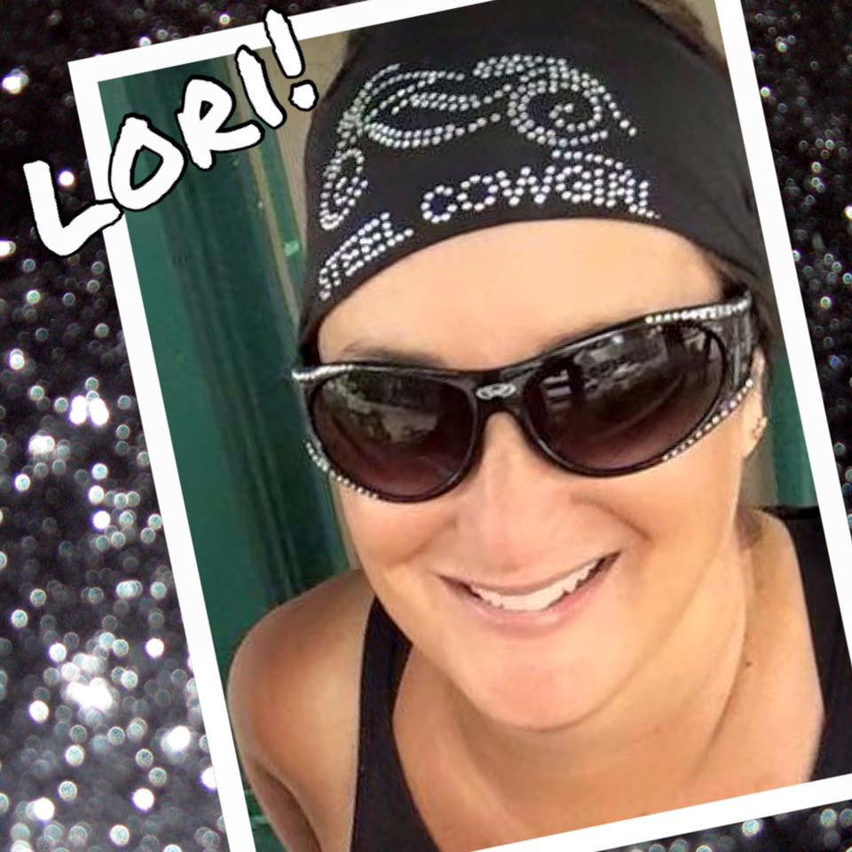 Performance Wicking Crystal Motorcycle Headwrap NO TIE SO WON'T HURT IN ...
