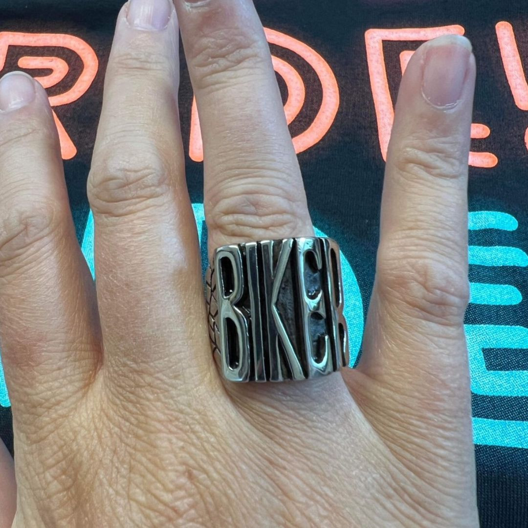 BIKER Stainless Steel Motorcycle Ring