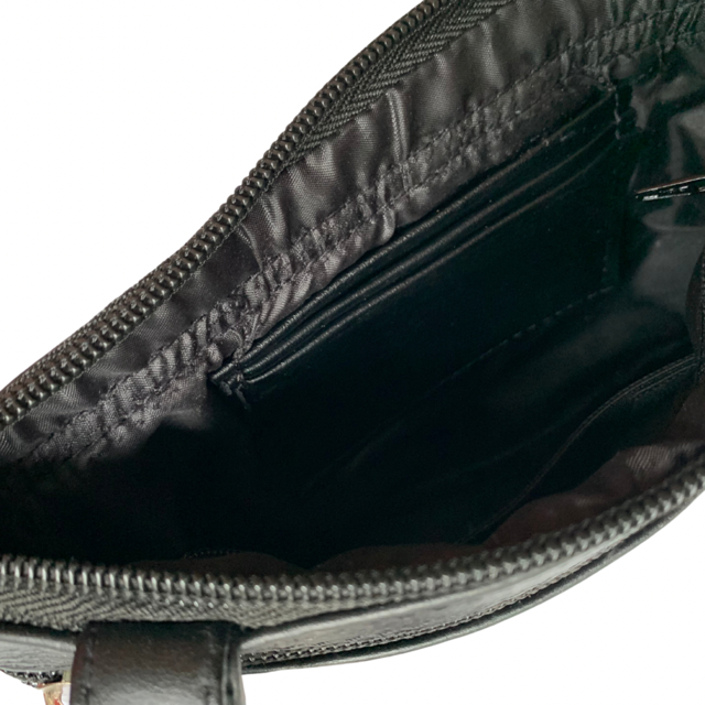 Embossed Steel Cowgirl Genuine Leather Studded hip clip bag