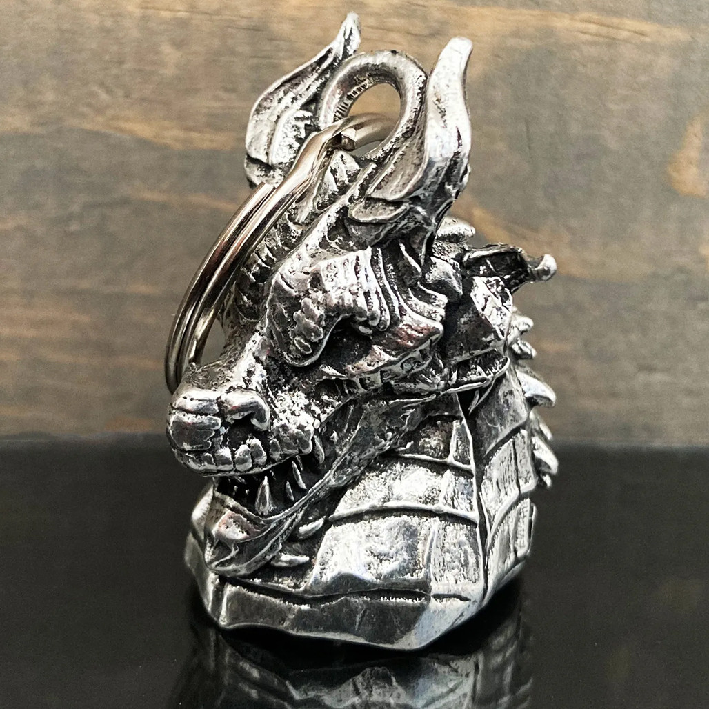 3D Dragon Head Biker Bell