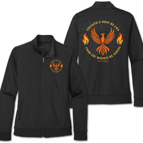 Phoenix Rising Full Zip Track Style Jacket