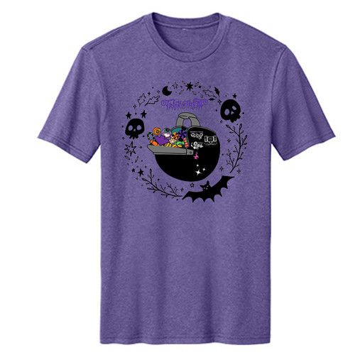 Trick or Treat Motorcycle Candy Helmet UNISEX Crewneck Shirt RUNS LARGE