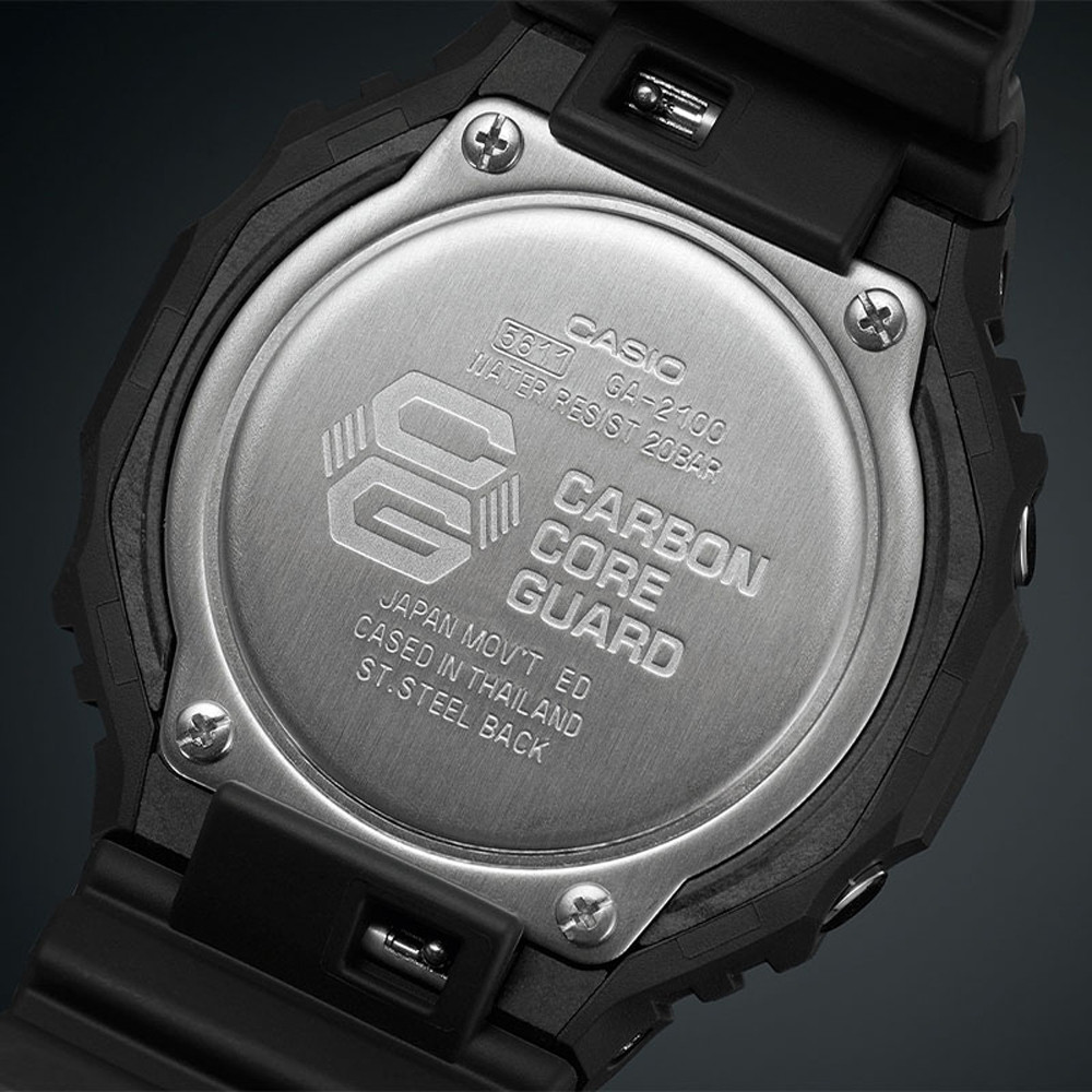 Montre G-Shock Classic GA-2100 noir/gris - Heracles Tactical