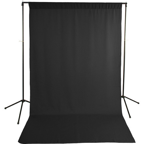 Savage Economy Background Support Stand with Black Backdrop at Acephoto.net