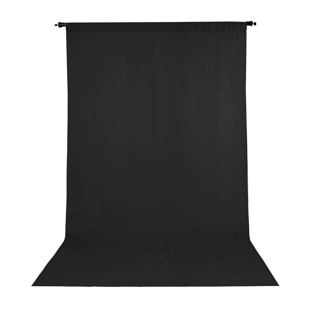 Promaster Wrinkle Resistant Backdrop 10'x20' - Black