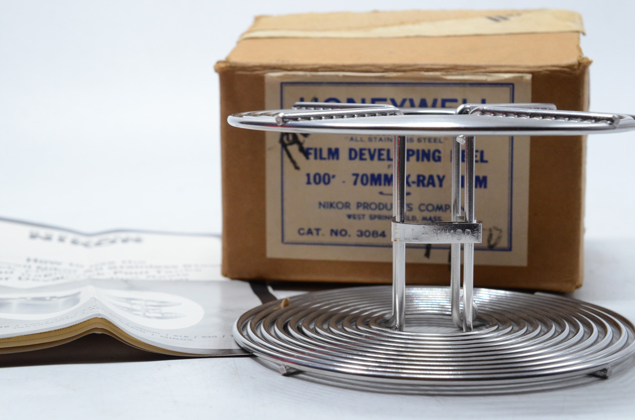 Nikor Film Developing Reel 100' - 70mm X_RAY film at Ace Photo
