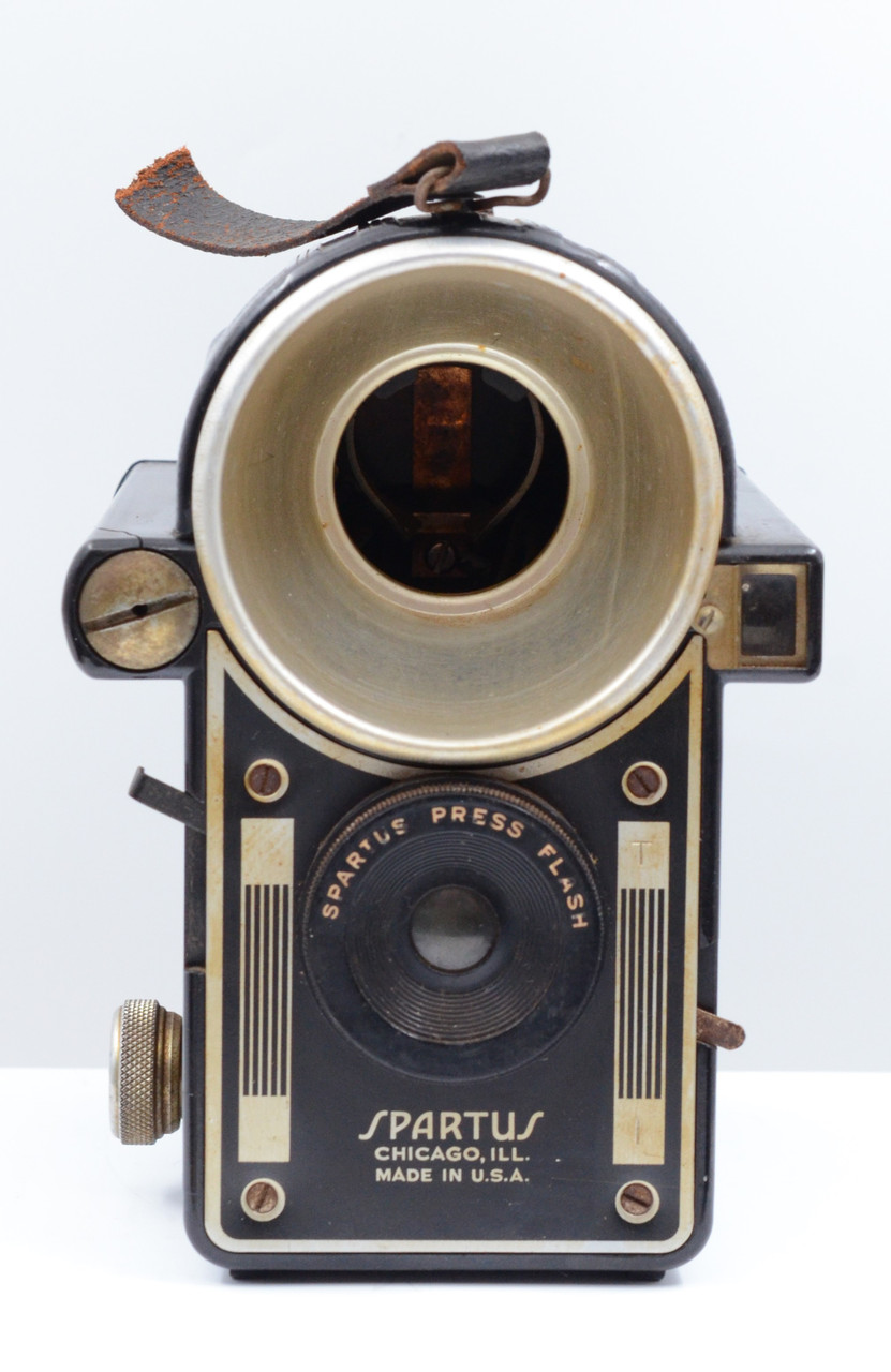 Pre-Owned VINTAGE 1940s SPARTUS PRESS FLASH CAMERA SUPER FLASH - Ace Photo