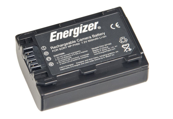 Energizer ENV-SFH50 Replacement Li-Ion Battery for Sony NP-F