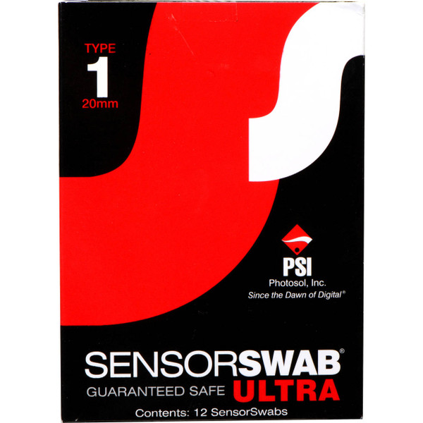 Photographic Solutions Type 1 Sensor Swab Ultra (12-Pack, 20
