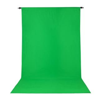 Promaster Wrinkle Resistant Backdrop 10'x12' - Chroma-key Gr