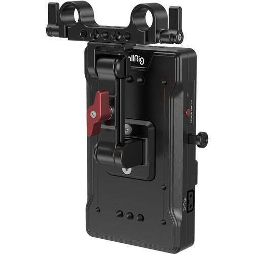 SmallRig V-Mount Battery Adapter Plate with 15mm LWS Rod Cla