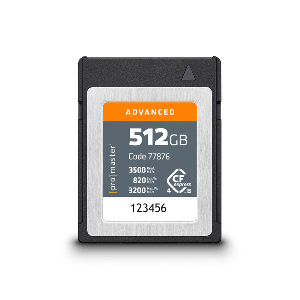 Promaster CFexpress 4.0 Type B 512GB Advanced at Ace Photo
