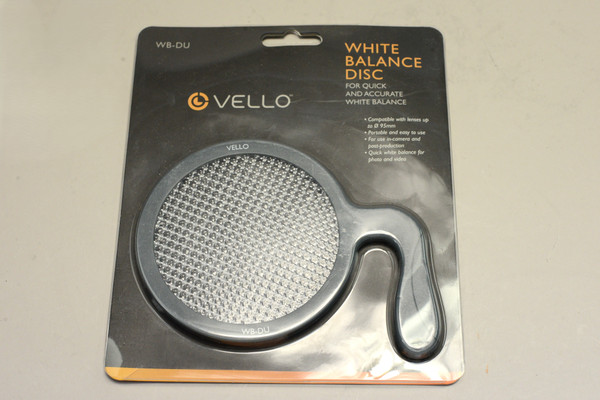 Vello White Balance Disc at acephoto.net