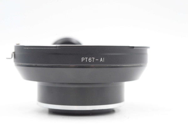 Pre-Owned - PT67-AI adapter (Pentax 67 lens to Nikon AI/F mo