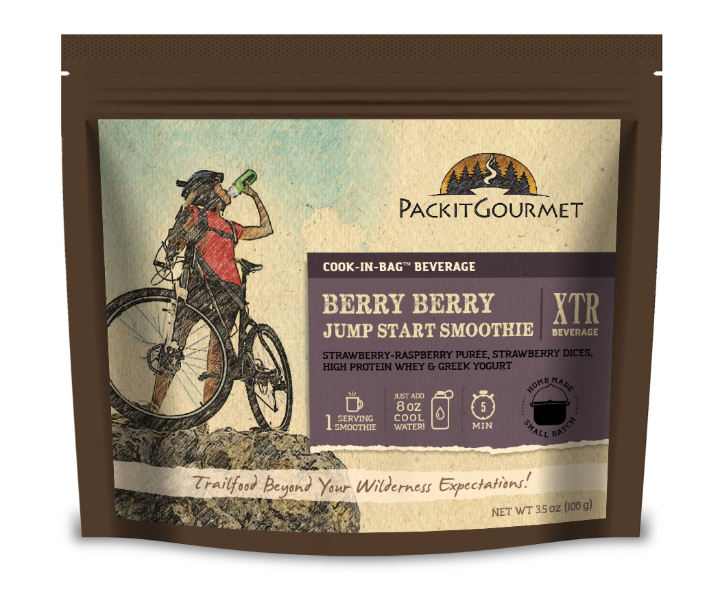 Berry-Berry Jump-Start Smoothie | Packit Gourmet