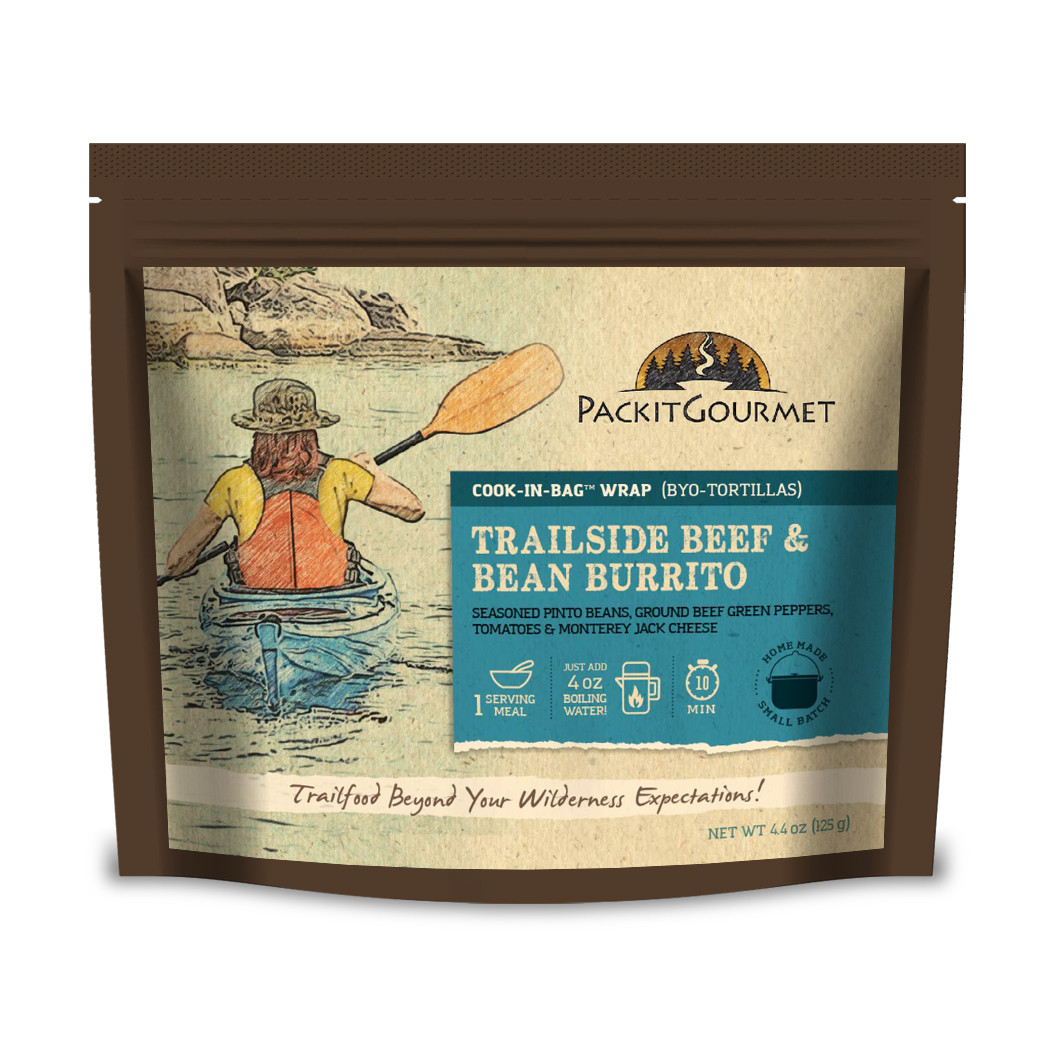 Trailside Beef and Bean Burrito | Packit Gourmet