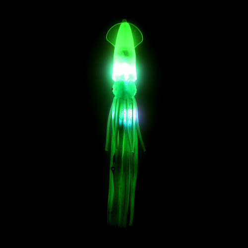 Everything Eats Squid - Glow in Dark Green with Blue Highlight ...